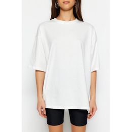Trendyol Shirt in Creme - 64% | Gr&ouml;&szlig;e S | Damen-tops