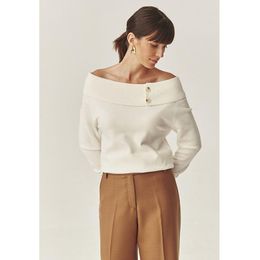 TATUUM Pullover "Luisa" in Creme - 64% | Gr&ouml;&szlig;e L | Damen-pullover-cardigans
