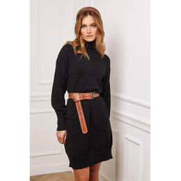 Jos&eacute;fine Strickkleid "Landreau" in Schwarz - 72% | Gr&ouml;&szlig;e XL | Damen-kleider