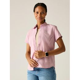 Regatta Funktionshemd "Travel Light" in Rosa - 75% | Gr&ouml;&szlig;e 34 | Damen-outdoor-tops-shirts