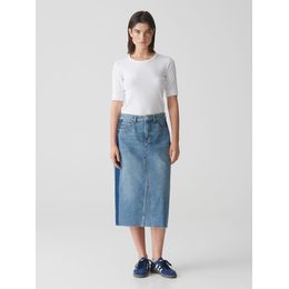 Opus Jeansrock "Rinso" in Blau - 55% | Gr&ouml;&szlig;e 42 | Damenroecke