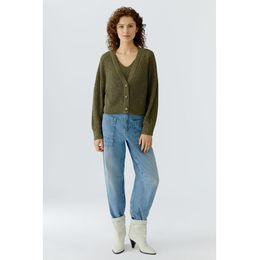 Oui Cardigan in Khaki - 71% | Gr&ouml;&szlig;e 44 | Damen-pullover-cardigans