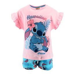 Lilo and Stitch Lilo & Stitch Pyjama "Lilo & Stitch" in Rosa/ Blau - 60% | Gr&ouml;&szlig;e 104 | Kinder-waesche