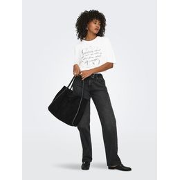 Only Shirt in Wei&szlig; - 40% | Gr&ouml;&szlig;e L | Damen-tops