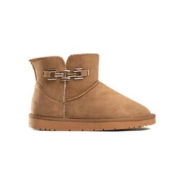 ISLAND BOOT Winterboots "Jill" in Hellbraun - 75% | Gr&ouml;&szlig;e 41 | Damen-stiefel