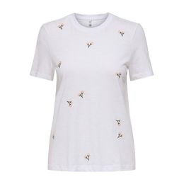 Only Shirt in Wei&szlig; - 40% | Gr&ouml;&szlig;e XL | Damen-tops