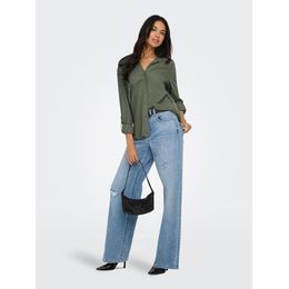 Only Bluse in Khaki - 52% | Gr&ouml;&szlig;e XS | Damen-blusen