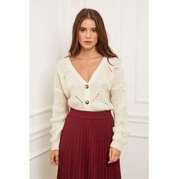 L'armoire de Suzette Cardigan in Creme - 69% | Gr&ouml;&szlig;e 38/40 | Damen-pullover-cardigans