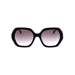Carolina Herrera Damen-Sonnenbrille in Schwarz/ Lila - 62% | Gr&ouml;&szlig;e 55 | Damen-brillen