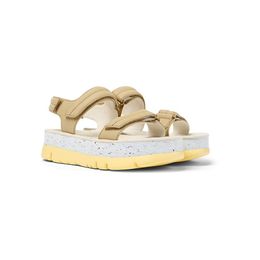 Camper Leder-Sandalen in Beige - 53% | Gr&ouml;&szlig;e 38 | Damen-sandalen