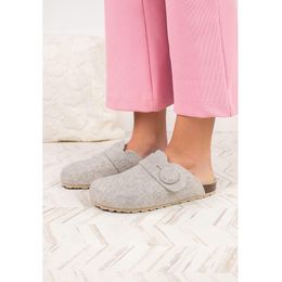 billowy Clogs in Grau - 54% | Gr&ouml;&szlig;e 37 | Damen-pantoletten