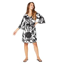 Aller Simplement Kleid in Schwarz/ Wei&szlig; - 73% | Gr&ouml;&szlig;e 34/36 | Damen-kleider