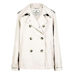 Herrlicher Trenchcoat "Julina" in Creme - 62% | Gr&ouml;&szlig;e S | Damenjacken