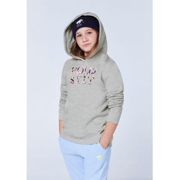 POLO SYLT Hoodie in Grau - 47% | Gr&ouml;&szlig;e 134/140 | Kinder-sweatshirts-jacken