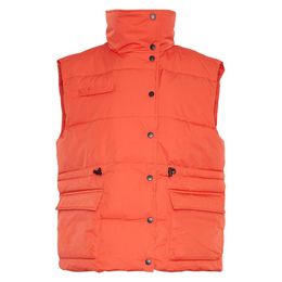 MOSS COPENHAGEN Steppweste "Pavinaria" in Orange - 65% | Gr&ouml;&szlig;e XS/S | Damenjacken