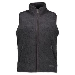 Jack Wolfskin Fleeceweste "High Curl" in Anthrazit - 58% | Gr&ouml;&szlig;e M | Damen-outdoorjacken