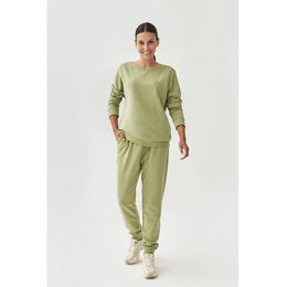 TATUUM Sweatshirt in Hellgr&uuml;n - 67% | Gr&ouml;&szlig;e S | Damen-sweatshirts-jacken