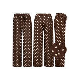 Sublevel Hose in Dunkelbraun/ Creme - 50% | Gr&ouml;&szlig;e M/L | Damenhosen