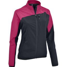 Maul Sport Funktionsjacke "Kepler Track" in Schwarz/ Pink - 54% | Gr&ouml;&szlig;e 42 | Damen-outdoorjacken
