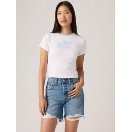 Levi's Levis Shirt in Wei&szlig;/ Hellblau - 54% | Gr&ouml;&szlig;e S | Damen-tops
