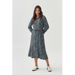 TATUUM Kleid in Schwarz/ Hellblau - 69% | Gr&ouml;&szlig;e 40 | Damen-kleider