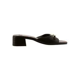 H&ouml;gl H&ouml;gl Leder-Pantoletten "Lorena" in Schwarz - 52% | Gr&ouml;&szlig;e 40 | Damen-pantoletten