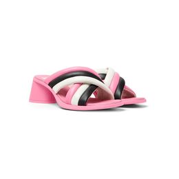 Camper Leder-Pantoletten in Rosa - 44% | Gr&ouml;&szlig;e 38 | Damen-pantoletten