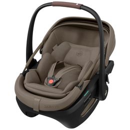 Maxicosi Maxi-Cosi Babyschale Coral Slide Pro, Braun, Textil, 44x44.6x76 cm, ECE R 129 i-Size, abnehmbarer und waschbarer Bezug, h&ouml;henverstellbare Kopfst&uuml;tze, Sonnendach, Seitenaufprallschutz, verstellbare Sitz- Schlafpositionen, 3-Punkt-Gurt, Baby on Tour, Babyschalen, Babyschalen