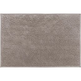 Grund Badteppich Marla, Taupe, Textil, Uni, rechteckig, 60x90 cm, Oeko-Tex&reg; Standard 100, rutschfest, f&uuml;r Fu&szlig;bodenheizung geeignet, Badtextilien, Badematten