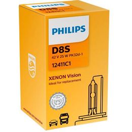 Philips Gl&uuml;hlampe, Hauptscheinwerfer 12411c1 f&uuml;r Citro&euml;n Skoda Audi