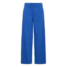 Stoffhose B.Young "Casual BYRIZETTA", Damen, Gr. L, N-Gr, blau (blau quartz), Obermaterial: 74% Polyester PES. 22% Viskose CV. 4% Elasthan EL., Hosen Stoffhose