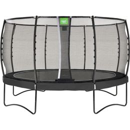 Gartentrampolin EXIT "Allure Premium", schwarz, Trampoline, Kinder, &Oslash; 427cm, mit Sicherheitsnetz