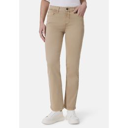 5-Pocket-Jeans STOOKER WOMEN "Zermatt Denim Straight Fit Jeans", Damen, Gr. 40, L&auml;nge 30, braun (braun ginger), Denim/Jeans, 98% Baumwolle, 2% Elasthan, straight fit lang, Jeans 5-Pocket-Jeans, Straight Fit Casual Clean Wash Denim Jeans f&uuml;r Damen
