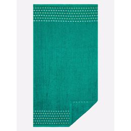 w&auml;schepur Handtuch W&Auml;SCHEPUR, gr&uuml;n (smaragd), B:50cm L:100cm, 100% Baumwolle, Handt&uuml;cher