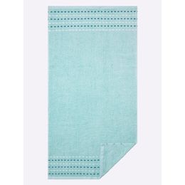 w&auml;schepur Handtuch W&Auml;SCHEPUR, gr&uuml;n (mint), B:50cm L:100cm, 100% Baumwolle, Handt&uuml;cher