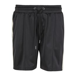 Shorts Urban Classics "Urban Classics Tennis Core Shorts", Herren, Gr. M, US-Gr&ouml;&szlig;en, schwarz, 100% Polyester, normal, Hosen Shorts