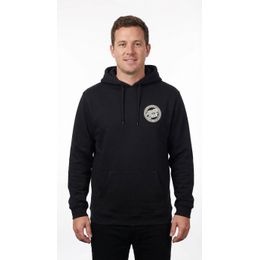 Kapuzenpullover Santa Cruz "LOCO DOT HOOD", Herren, Gr. M, schwarz, Obermaterial: 80% Baumwolle, 20% Polyester, Pullover Kapuzenpullover, f&uuml;r Erwachsene, sportlicher Stil, f&uuml;r sportliche Aktivit&auml;ten