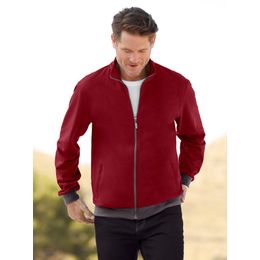 Shirtjacke Catamaran "Shirtjacke", Herren, Gr. 56/58, rot (dunkelrot), 100% Baumwolle, gemustert, mehrfarbig, Shirts Shirtjacke