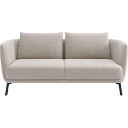 Sch&ouml;ner Wohnen Kollektion Sofa "Pearl, hochwertig und komfortabel, - 5 Jahre Hersteller-Garantie", silber (platin trend), B:190cm H:85cm T:91cm, SCH&Ouml;NER WOHNEN-KOLLEKTION, Sofas, wahlweise als 2,5- oder 3-Sitzer erh&auml;ltlich, Topseller