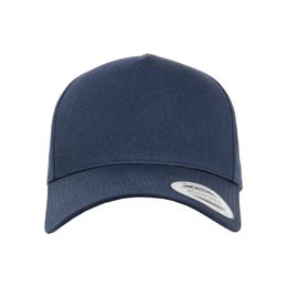 Flex Cap Flexfit "Flexfit Accessoires 5-Panel Curved Classic Snapback", Gr. onesize, navy, 100% Baumwolle, unifarben, Caps