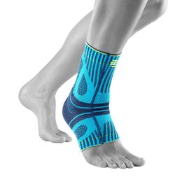 Achillessehnenbandage Bauerfeind, Gr. XS, blau, Obermaterial: 57% Baumwolle, 41% Polyester, 2% Elasthan, Bandagen