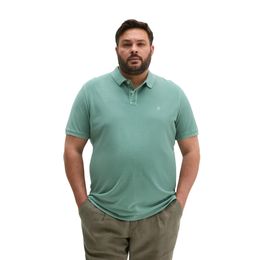 Marc O'Polo Poloshirt MARC O'POLO "aus Bio-Baumwolle", Herren, Gr. 3XL, midnight moss, Obermaterial: 100% Baumwolle, unifarben, regular fit, Strickb&uuml;ndchen, Shirts