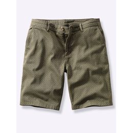 Bermudas Marco Donati, Herren, Gr. 48, Normalgr&ouml;&szlig;en, khaki, bedruckt, 98% Baumwolle, 2% Elasthan, unifarben, Hosen Bermudas
