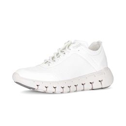 Sneaker Gabor "Sneaker low", Damen, Gr. 37,5, wei&szlig;, Schuhe Sneaker
