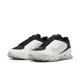 Sneaker Nike Sportswear "Reax 8", Herren, Gr. 41, schwarz-wei&szlig; (summit wei&szlig;, metallic silber, schwarz), Synthetik, Schuhe Sneaker, inspiriert vom Design des Nike Shox