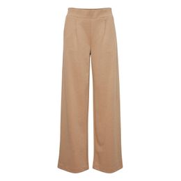 Stoffhose B.Young "Casual BYRIZETTA", Damen, Gr. XL, N-Gr, braun (tiger's eye melange), Obermaterial: 74% Polyester PES. 22% Viskose CV. 4% Elasthan EL., Hosen Stoffhose