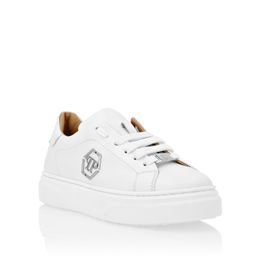 Sneaker Philipp Plein "Original", Jungen, Gr. 30, Normalschaft, 01, wei&szlig;, Schuhe Sneaker