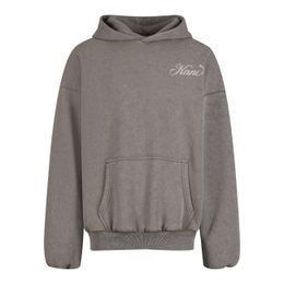 Kapuzensweatshirt Karl Kani "Karl Kani KK Os Hoodie", Herren, Gr. XXL, grau, 80% Baumwolle, 20% Polyester, Sweatshirts