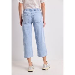 Street One Damen Loose-fit-Jeansultra bleached washed, Gr. 34, unifarben, Jeans, 98% Baumwolle, 2% Elasthan, Jeans, im Loose Fit