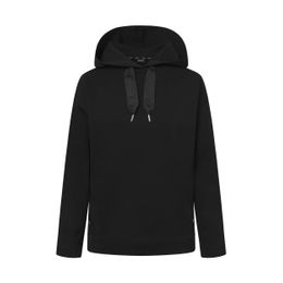 JOOP! Hoodie JOOP, Damen, Gr. 36, schwarz, Sweatware, Obermaterial: 63% Baumwolle, 37% Polyester, regular fit normal, B&uuml;ndchen, Sweatshirts Hoodie, nahtverdeckte K&auml;ngurutasche, regular fit